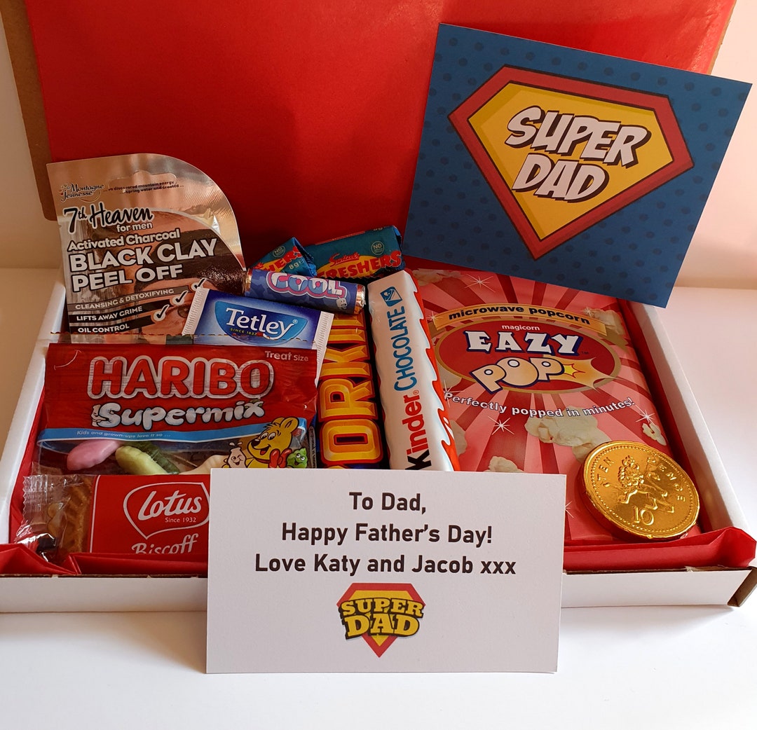 Father's Day Treat Box: Men's Gift Hamper - Etsy