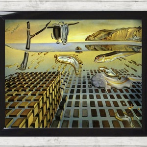 Disintegration of the Persistence of Memory by Salvador Dali. Art Print ...