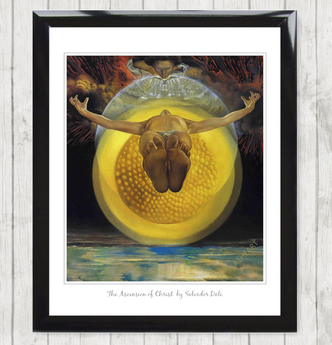 The Ascension of Christ by Salvador Dali Art Poster Print. Spanish ...