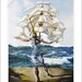 The Ship by Salvador Dali Print Poster. Art Artist. Sailing Boat With ...