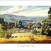 Framed Art Print the Cotswolds by John Chater. Vintage Poster Stow Bath ...