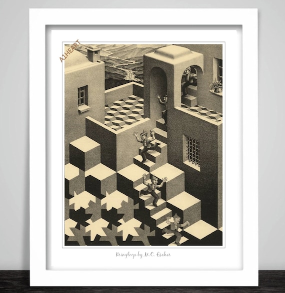 Optical Illusions Stairs Escher