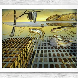 Disintegration of the Persistence of Memory by Salvador Dali. Art Print ...