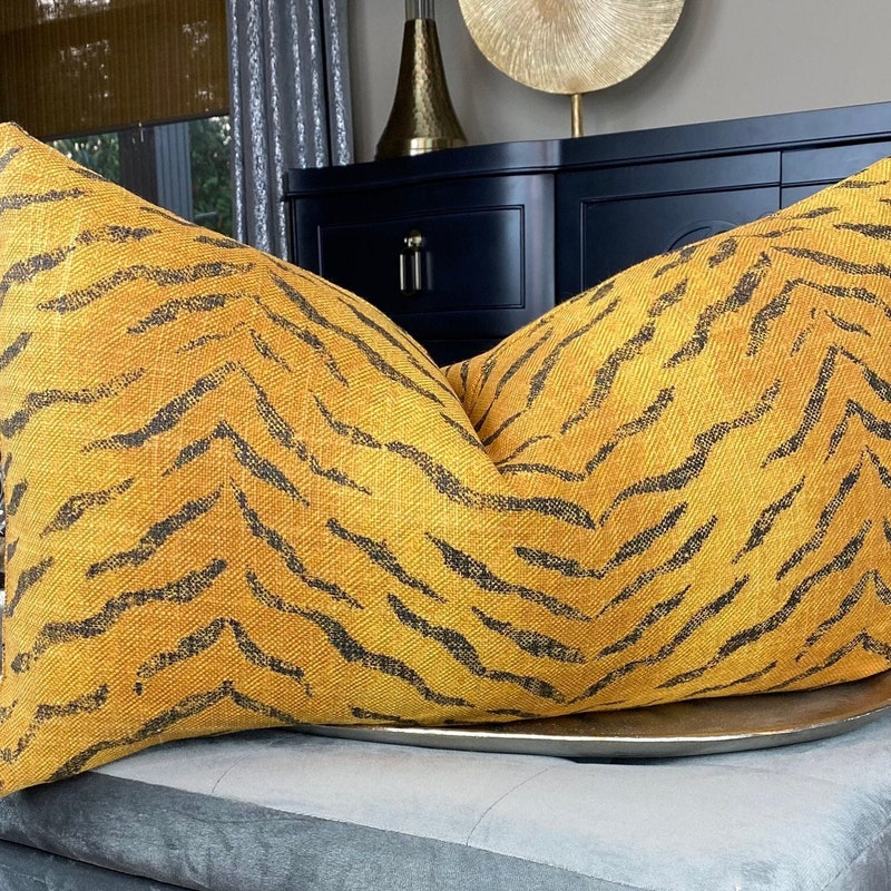 Tiger Pillow - Etsy