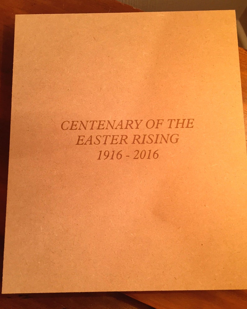 1916 Easter Rising Commemorative Proclamation Slate Plaque - Etsy