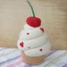 Needle Felted Cupcake, Felt Cherry Cake, Pretend Pastry, Felting ...