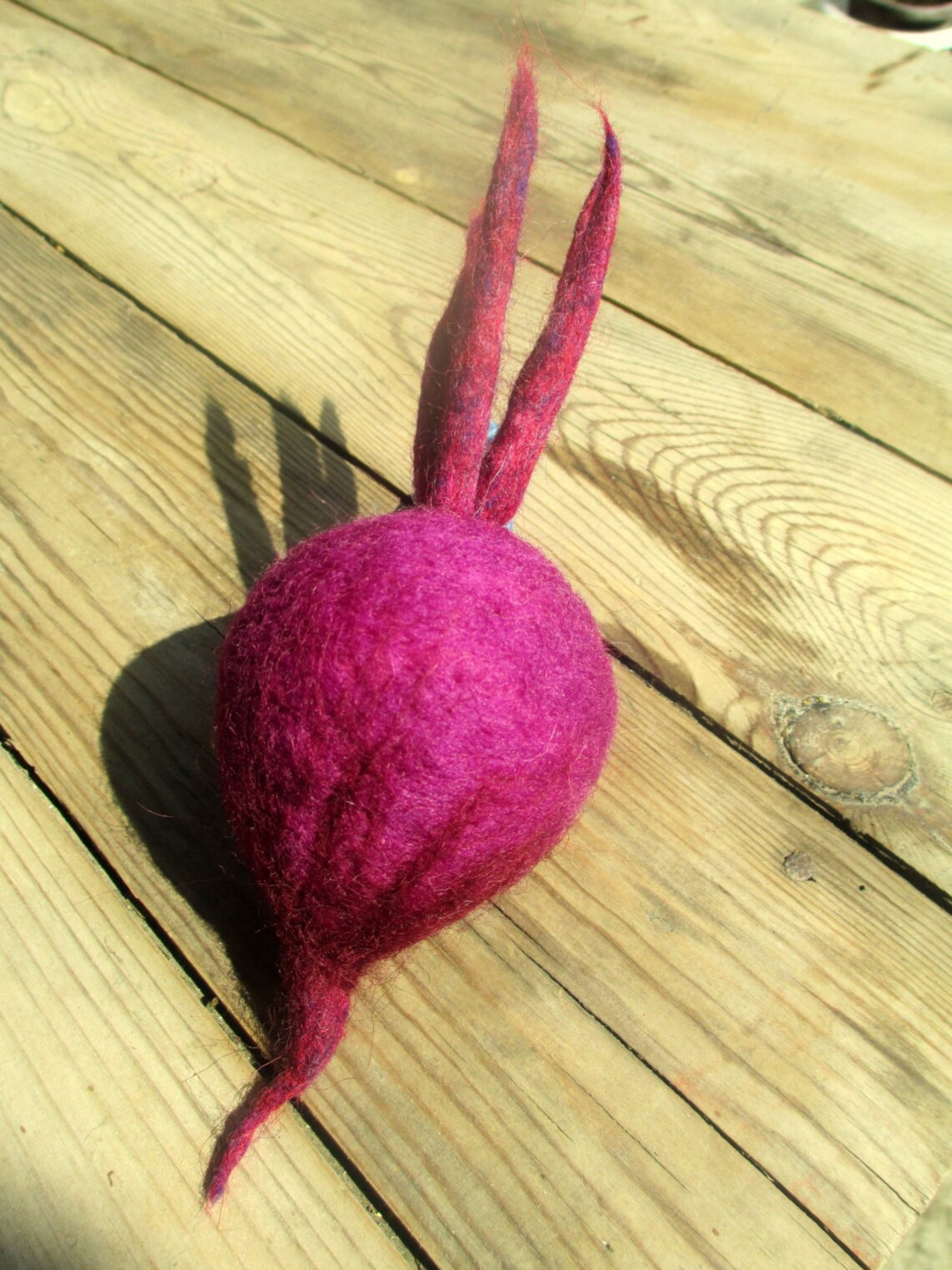 Felt Beetrot, Felted Beetroot, Needle Felted Vegetables, Woolen ...