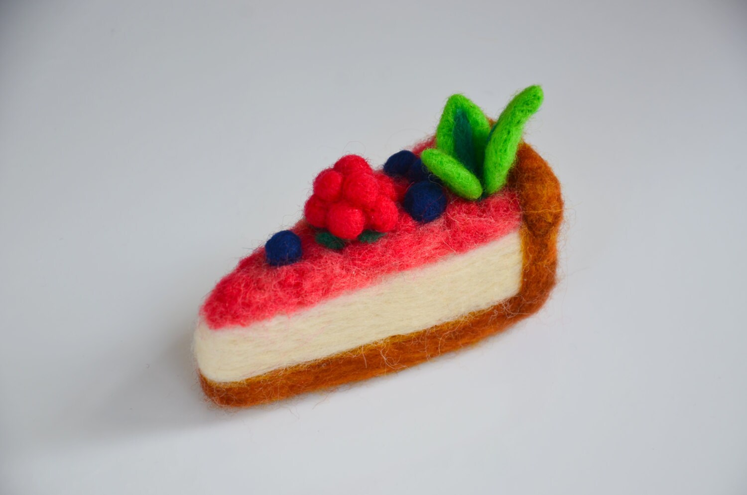Felted Cheesecake, Felt Cake, Felt Cheesecake, Needle Felted Cake ...