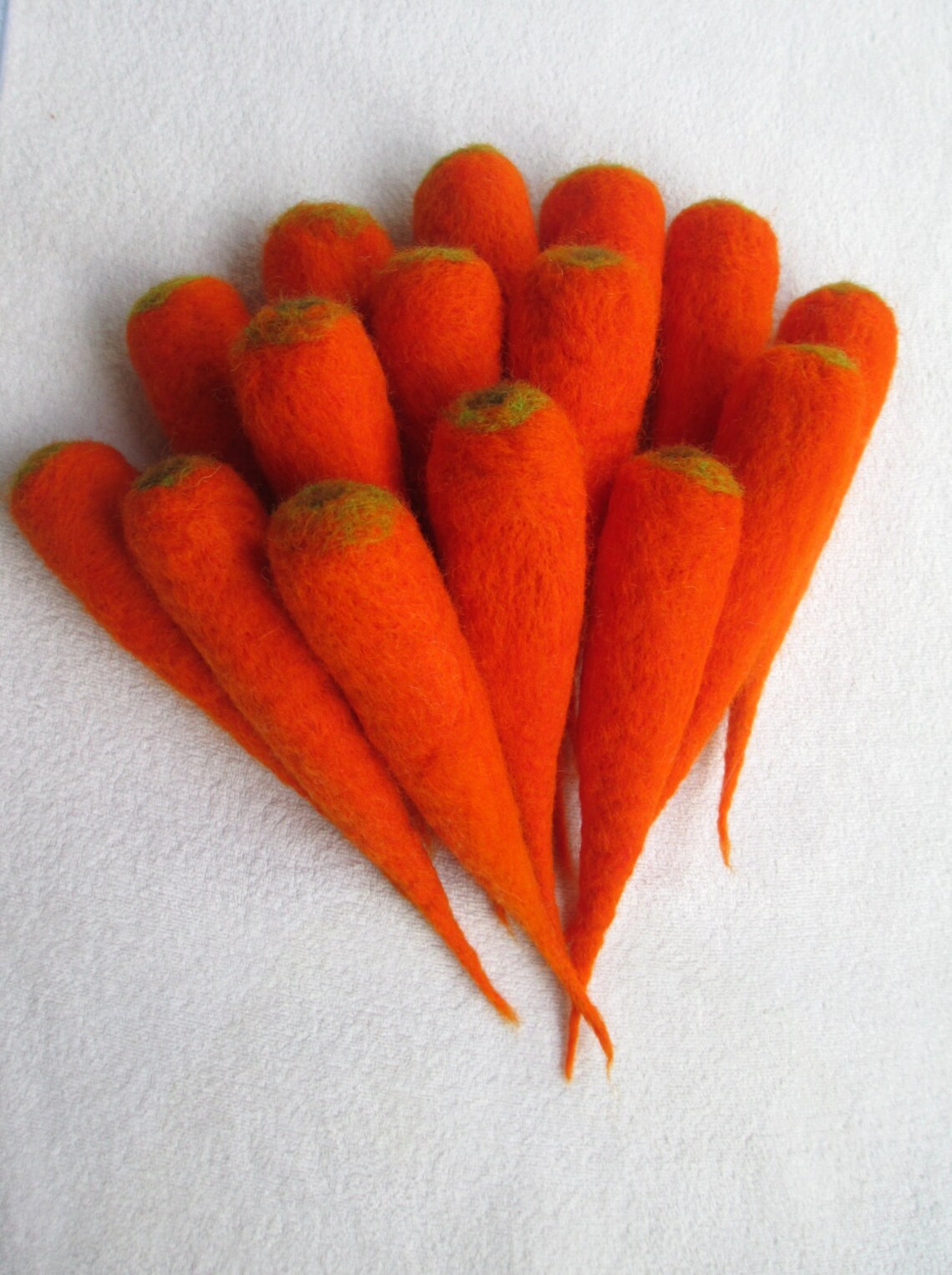 Needle Felted Woolen Carrot, Play Food, Felted Vegetables, Felt Carrot ...