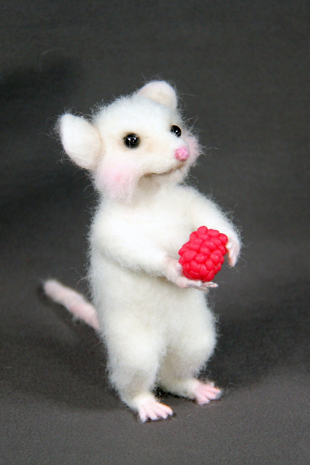 Nibbles the Mouse. Needle Felted Animal. Wool Felted Soft Sculpture ...
