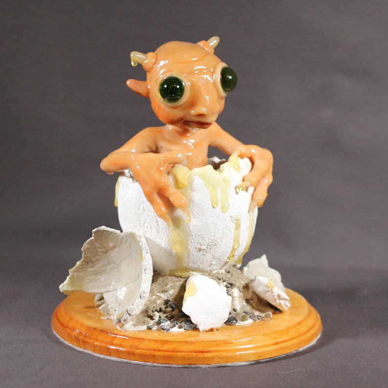 Baby Alien Specimen 17-006 Humanoid Alien Figurine. Mutant - Etsy