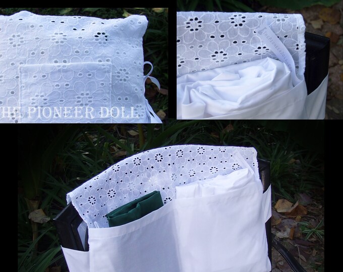 Fits Over Your Chair LDS Temple Envelope *daisy Eyelet* With Ribbon ...