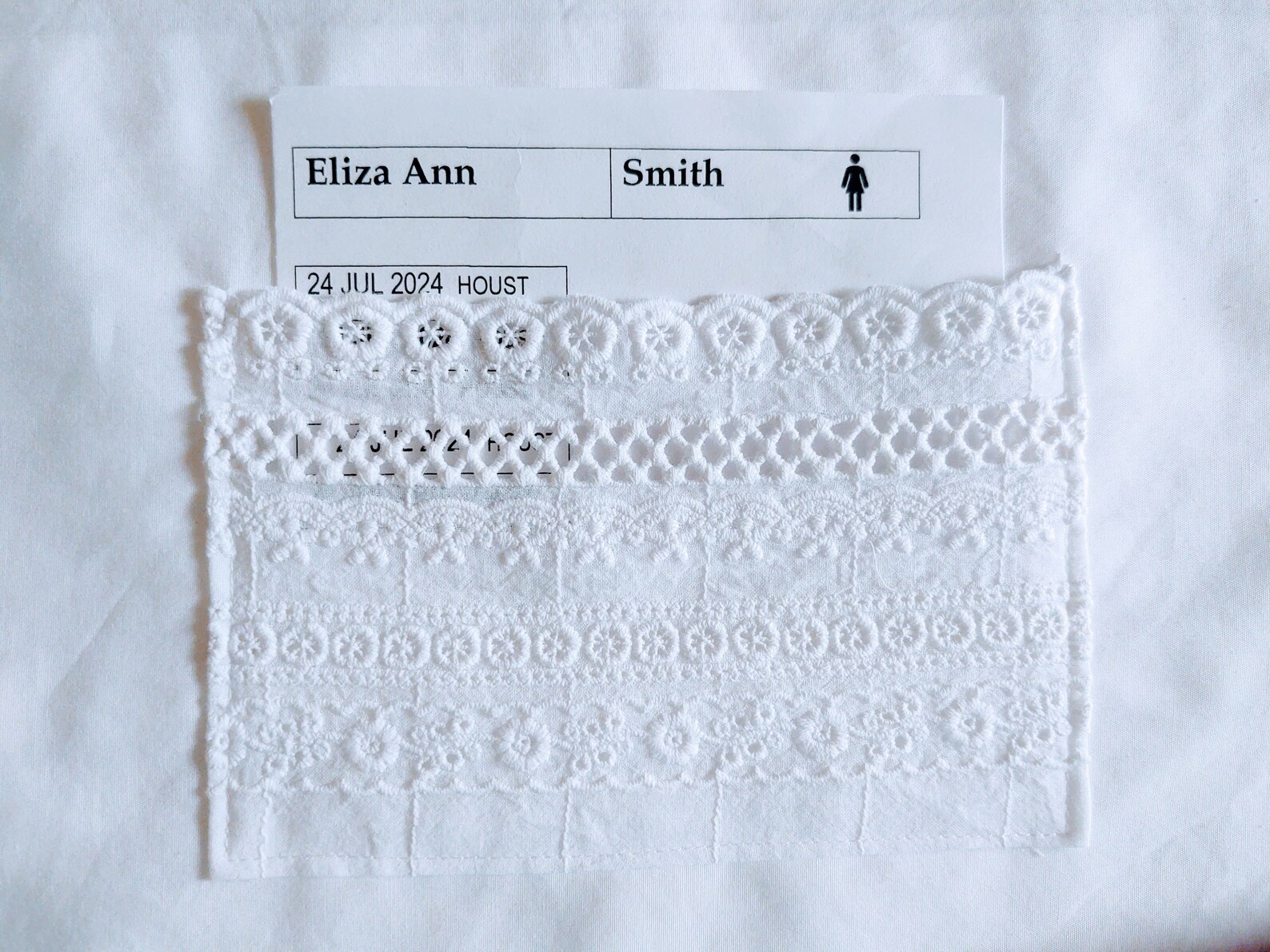 Fits Over Your Chair, LDS Temple Envelope *wide Lace Pocket* Temple Bag ...