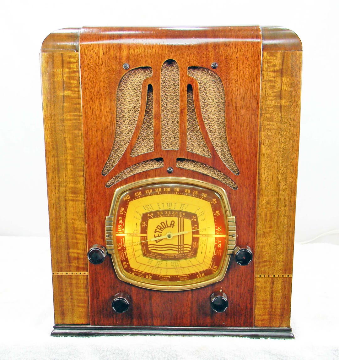 Detrola Model 139E (1937) Antique Radio With Am/shortwave and Digital ...