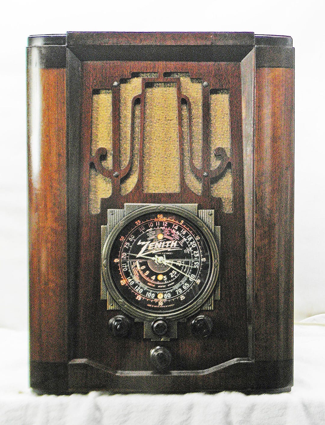 Extraordinary Example Zenith 7-S-28 (1936) Tombstone Antique Radio Am ...