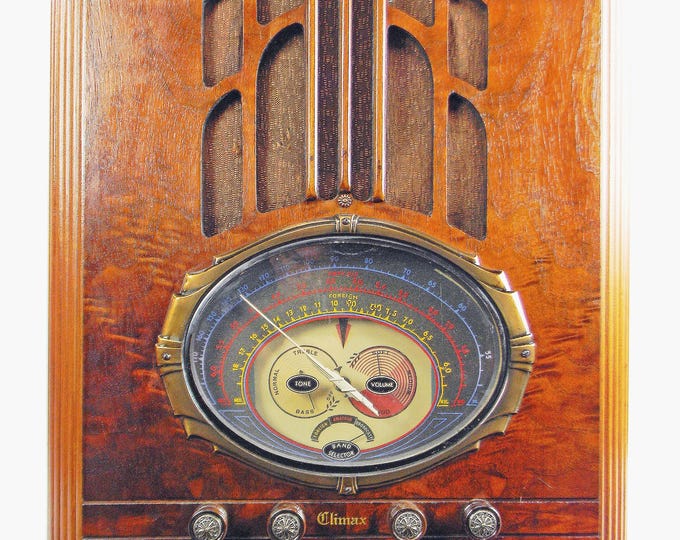 Antique 1900 Tube Radio - Etsy