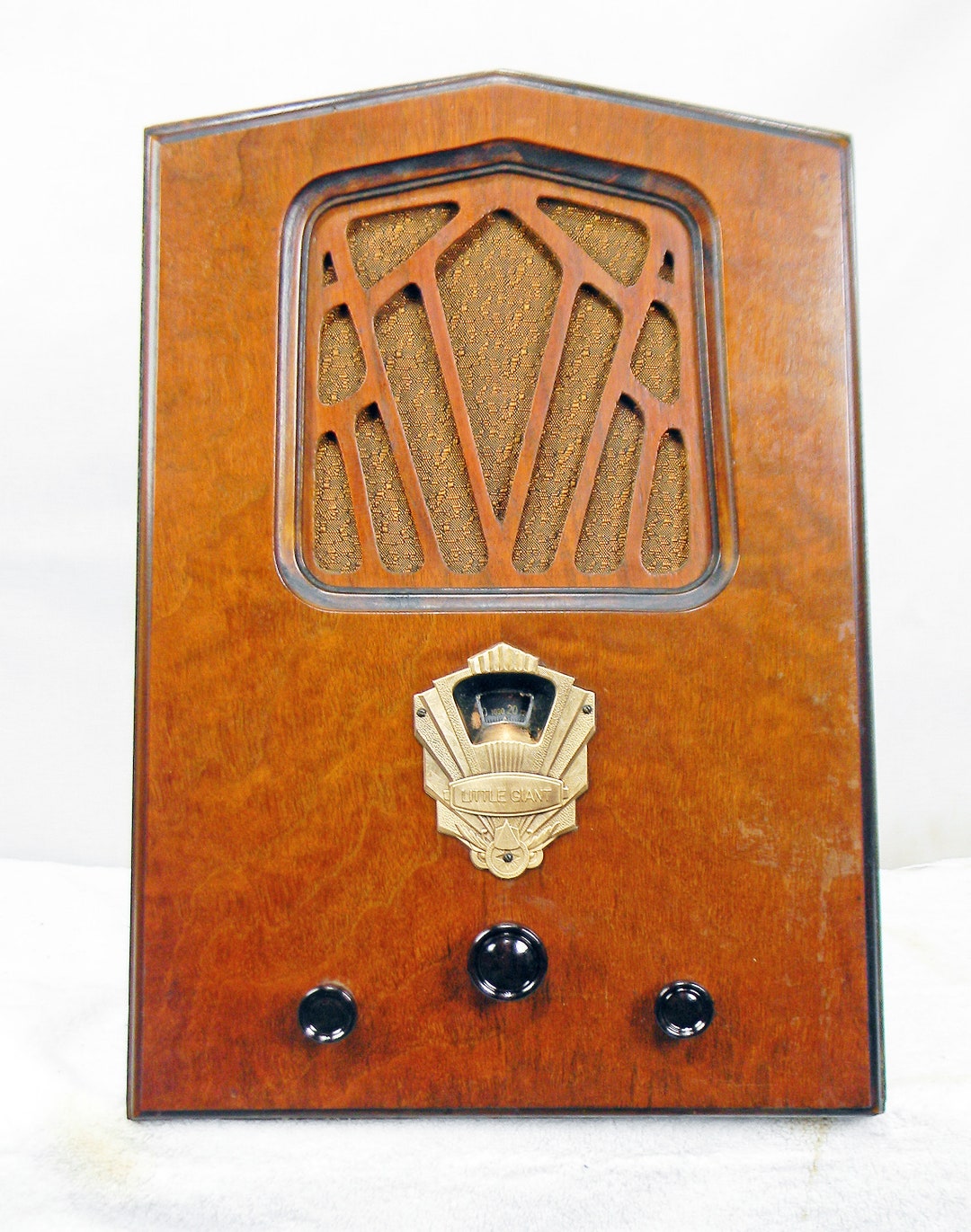 Highly Unusual Shaped Dewald Radio “little Giant”(1930) Antique Am ...