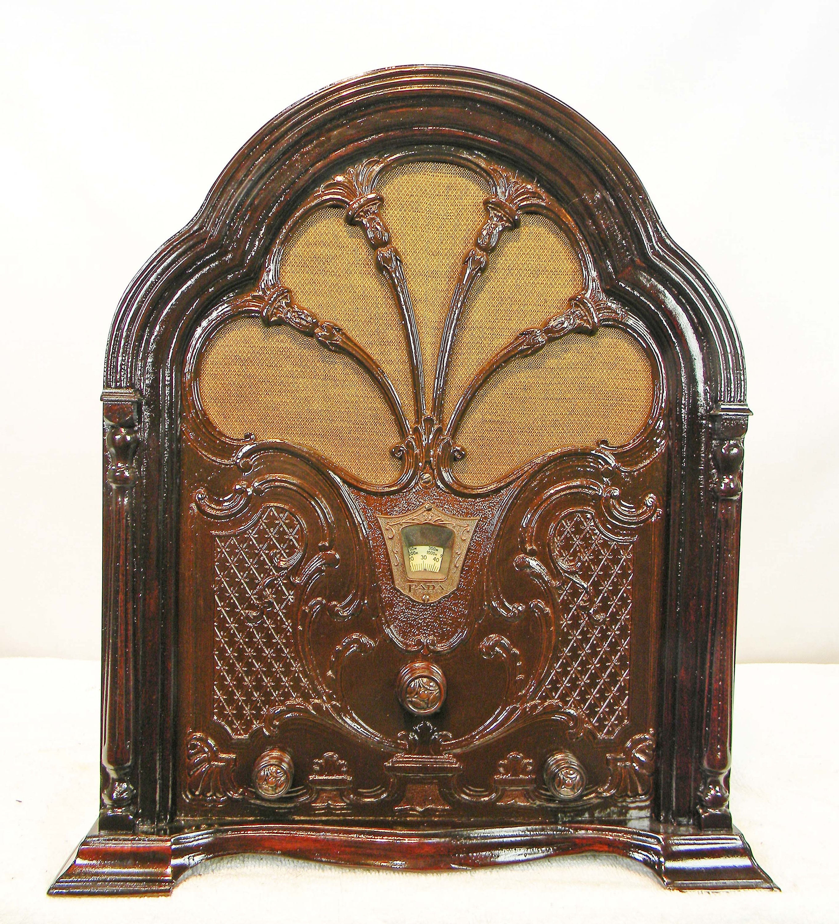 Fada Radio Model 43 1930 Cathedral Am Antique Radio With | Etsy UK