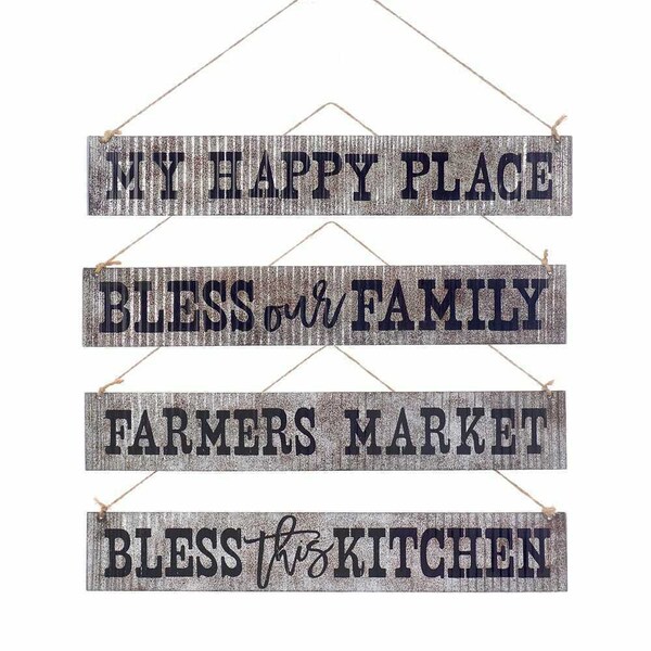 Corrugated Metal Sign - Etsy