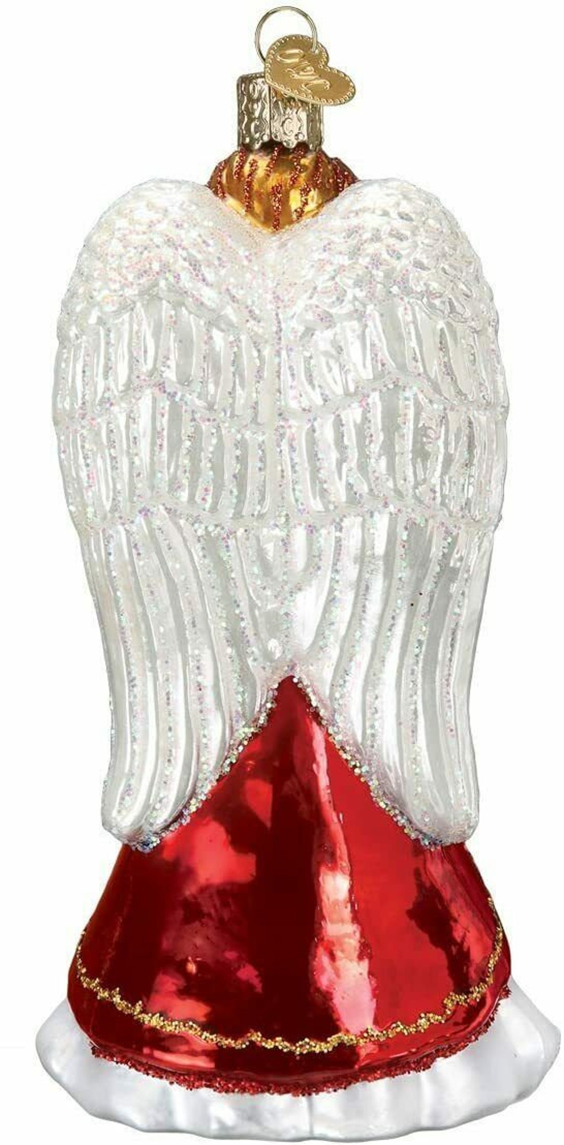 Old World Christmas Divinity Angel Glass Christmas Ornament - Etsy