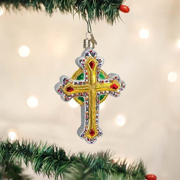 Jeweled Cross - Etsy