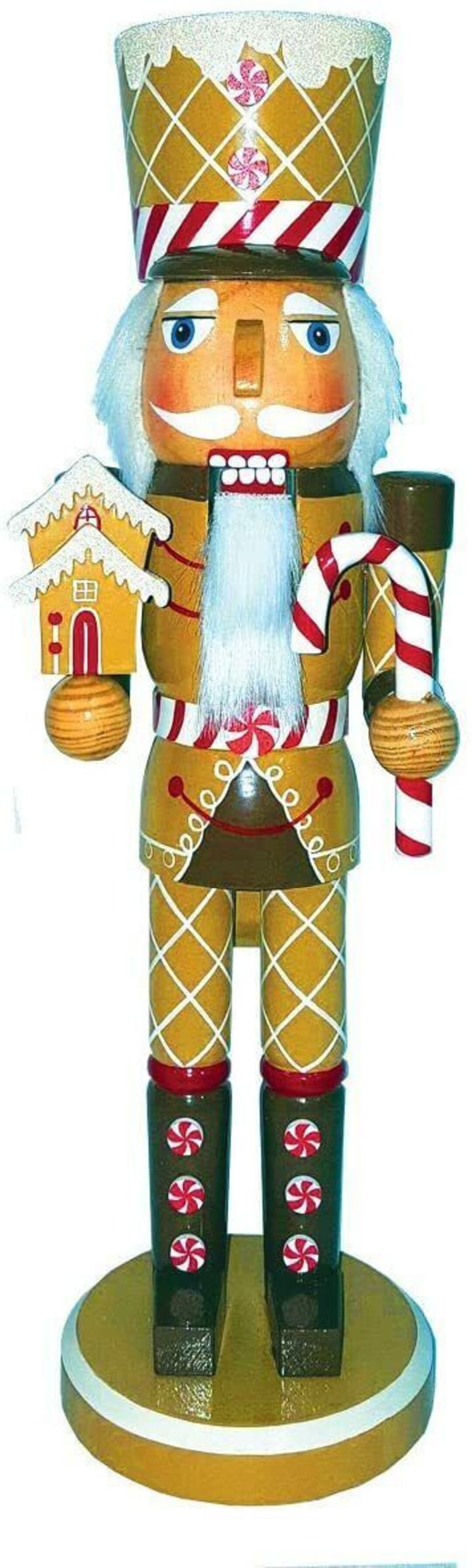Santa's Workshop 14 Wooden Nutcracker Gingerbread Soldier Christmas ...