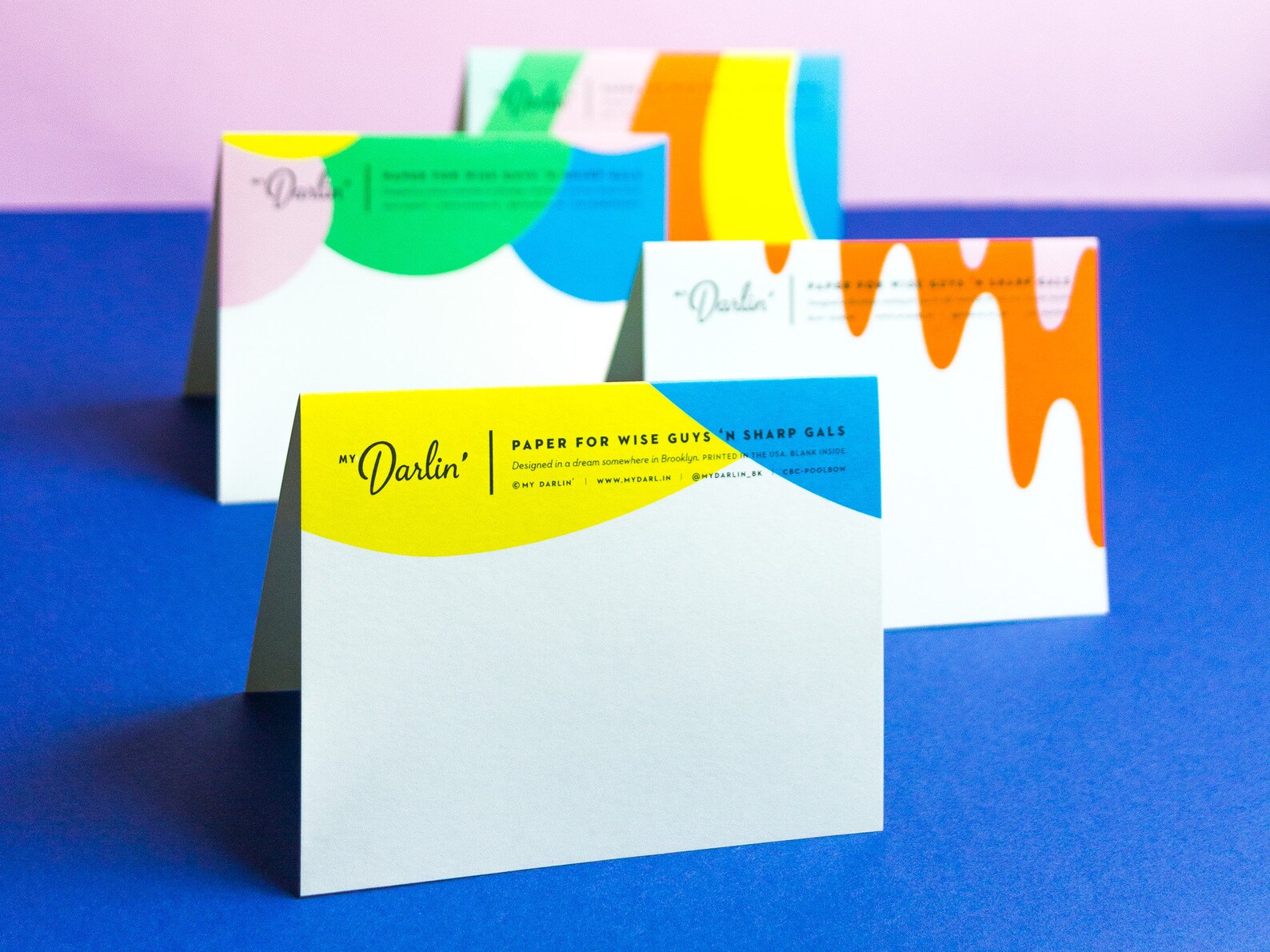 Thank You Card, THX Notevelope Blank Pattern Card With Printed Envelope ...