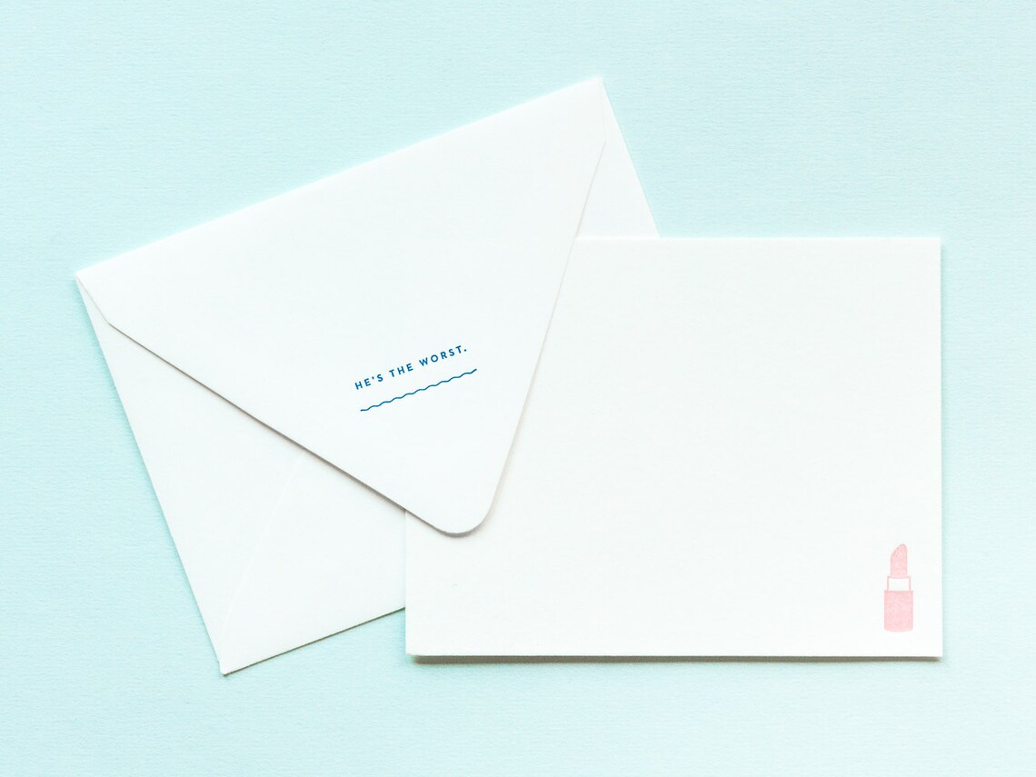 Break up Card - Break up Gift - Letterpress Notecards - Letterpress ...