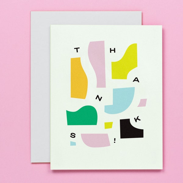 Thank You Card Set - Etsy