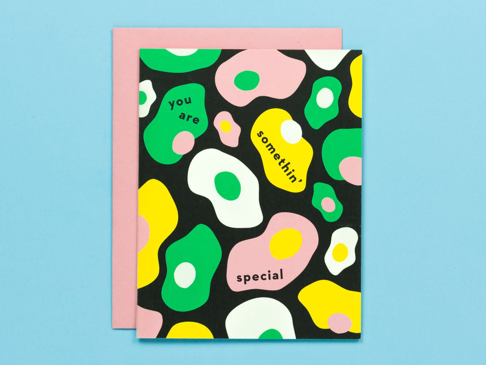 You Are Somethin' Special Pyschadelic Eggs Thank You Card, Birthday ...
