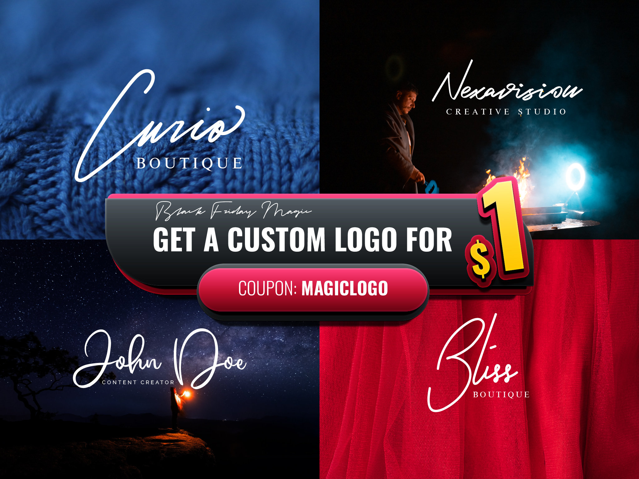 Signature Logo Design, Custom Signature Logo, Minimalist Signature Logo ...