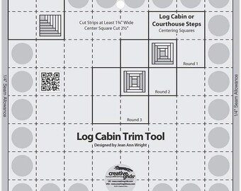 Log Cabin Ruler - Etsy