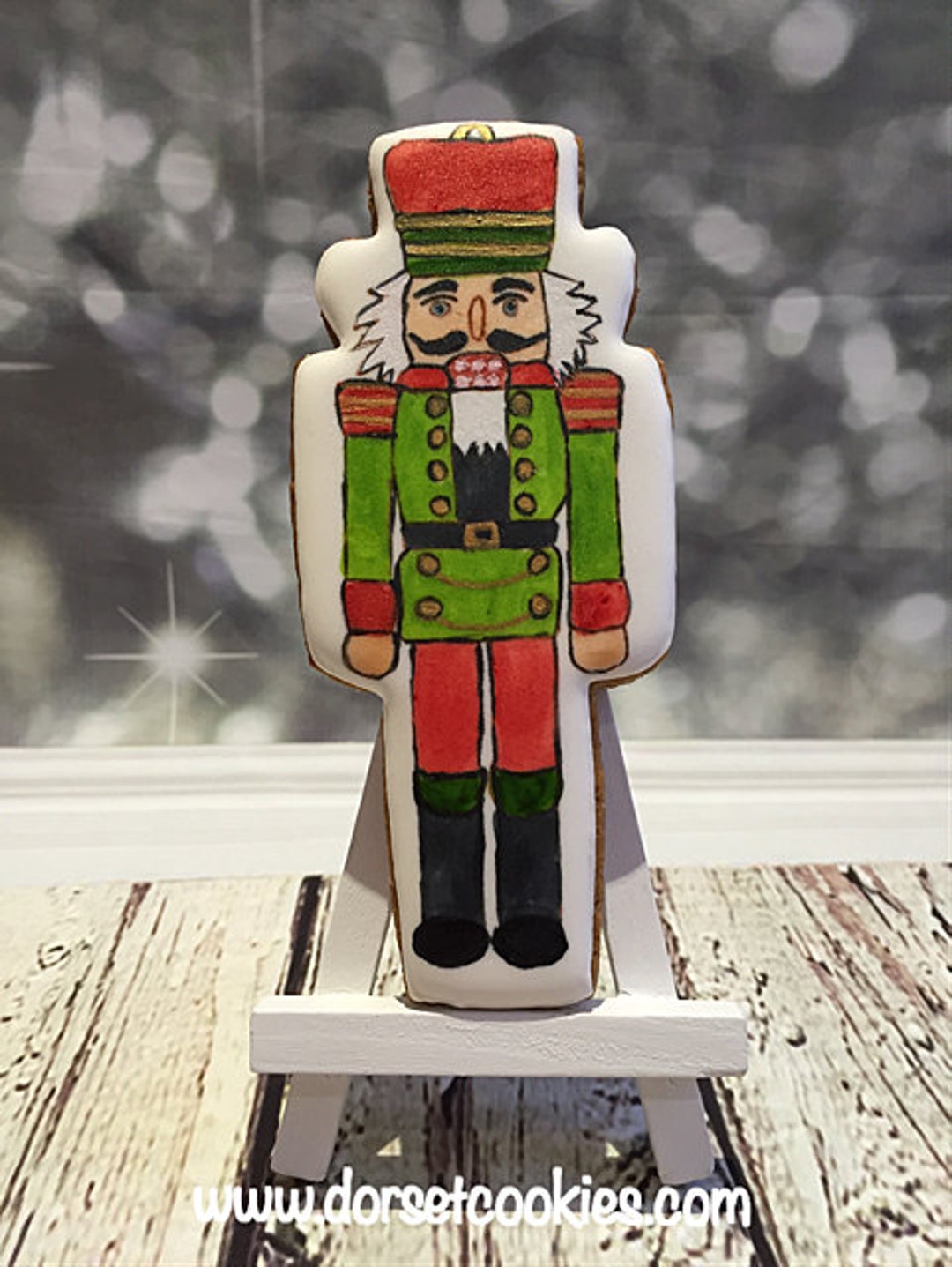 Hand-painted Christmas Nutcracker Cookie Biscuit Minimum - Etsy