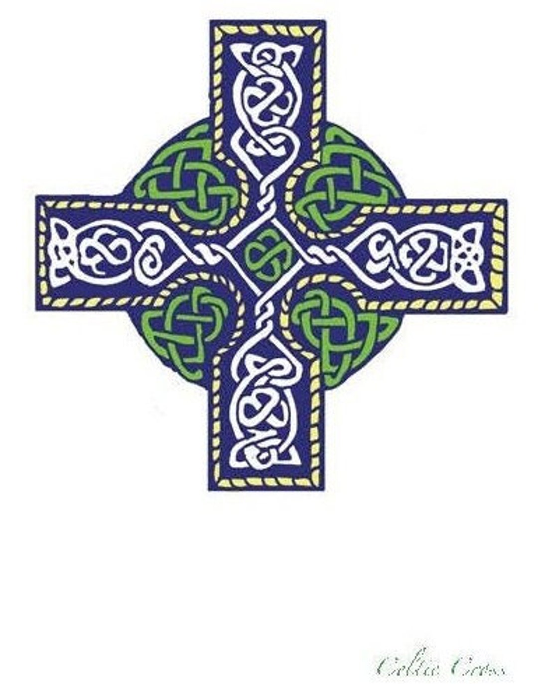 Celtic Cross Note Cards - Etsy