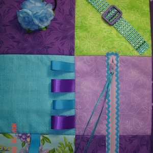 Ready Made Purple BLUEBIRD OF HAPPINESS Fidget Activity Tactile Sensory ...