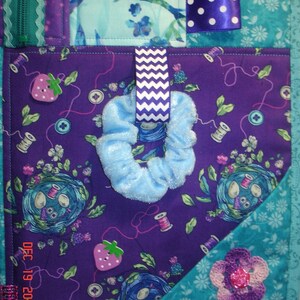Ready Made Purple Bluebird OF HAPPINESS Sewing Theme Fidget Activity ...