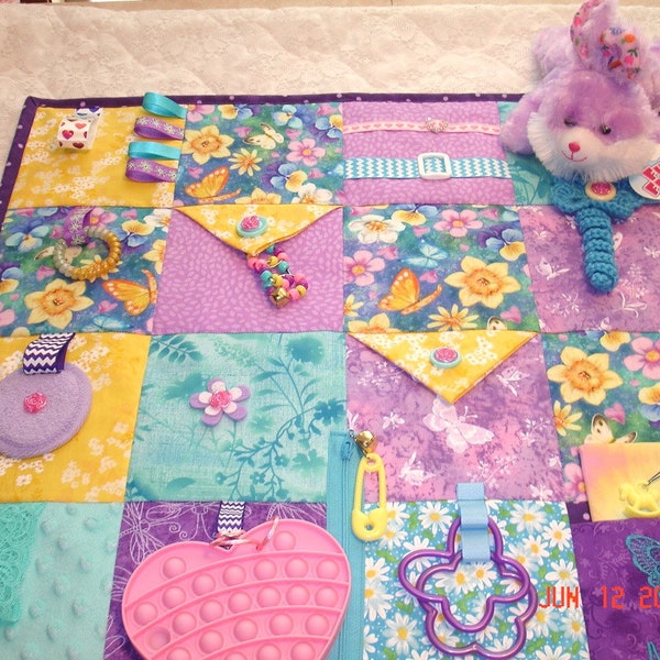 Tactile Quilt - Etsy