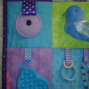 Ready Made Purple BLUEBIRD OF HAPPINESS Fidget Activity Tactile Sensory ...