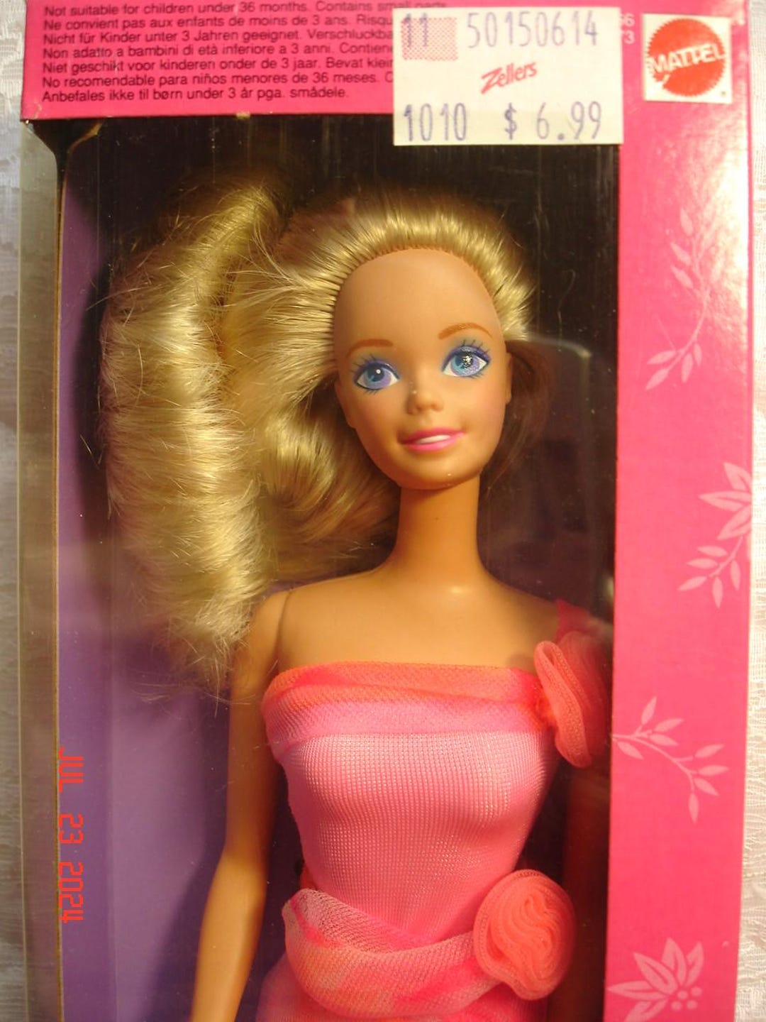 1990 Vintage Fashion Play Barbie Doll Modespass Mode Simpatia Mattel ...