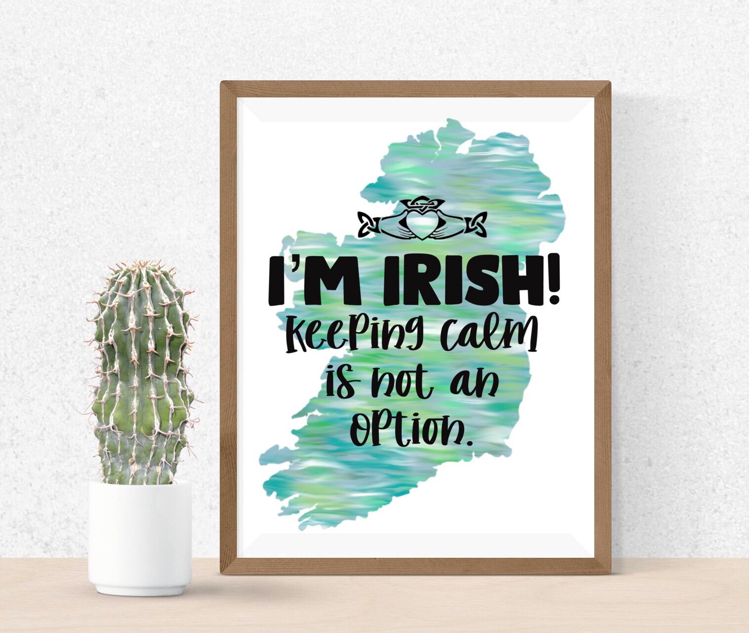 Ireland Watercolour Wall Art Map Ireland Printable Irish - Etsy Ireland