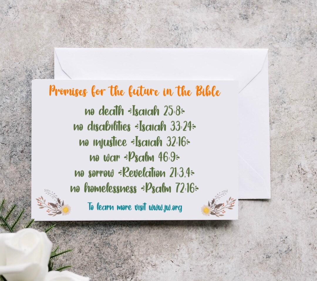 JW Ministry Printable Card - Encouragement Bible Verse -jw Printable ...