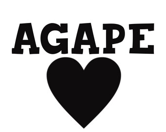 JW Agape Love SVG Printable Clip Art Cutting File Vinyl | Etsy