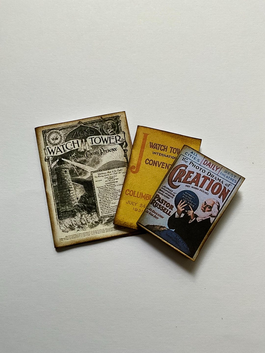 Set of 3 Jw Magazines - Vintage Old Watchtower - Jw Witnesses - Pioneer ...
