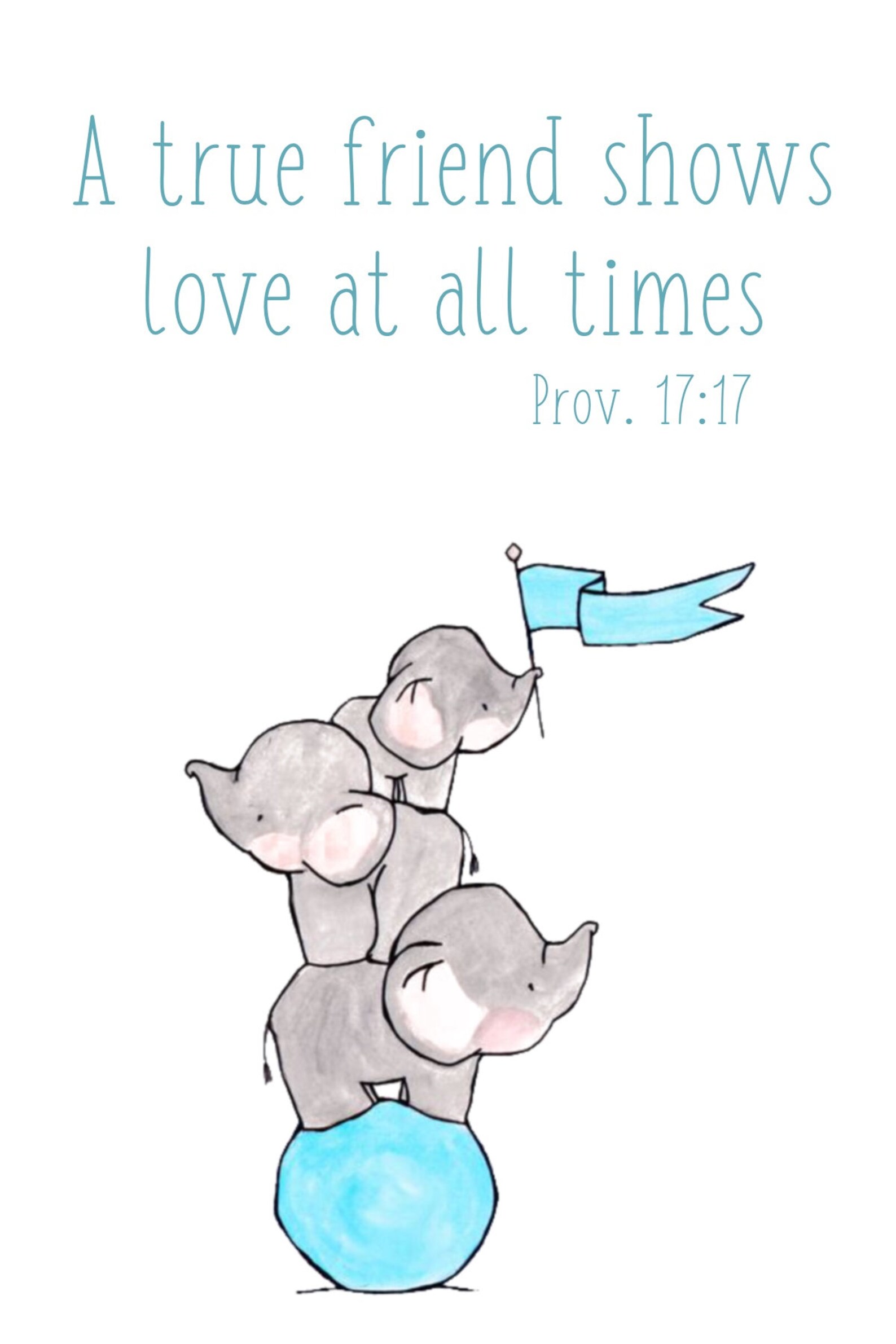 JW Printable Friendship Card Bible Verse Scripture Quote - Etsy