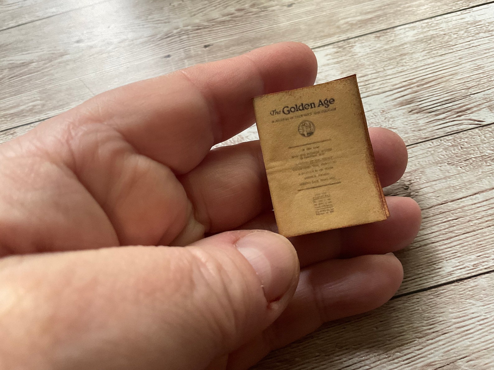 Tiny Printable Mini Golden Age Magazine Best Life Ever Jw - Etsy