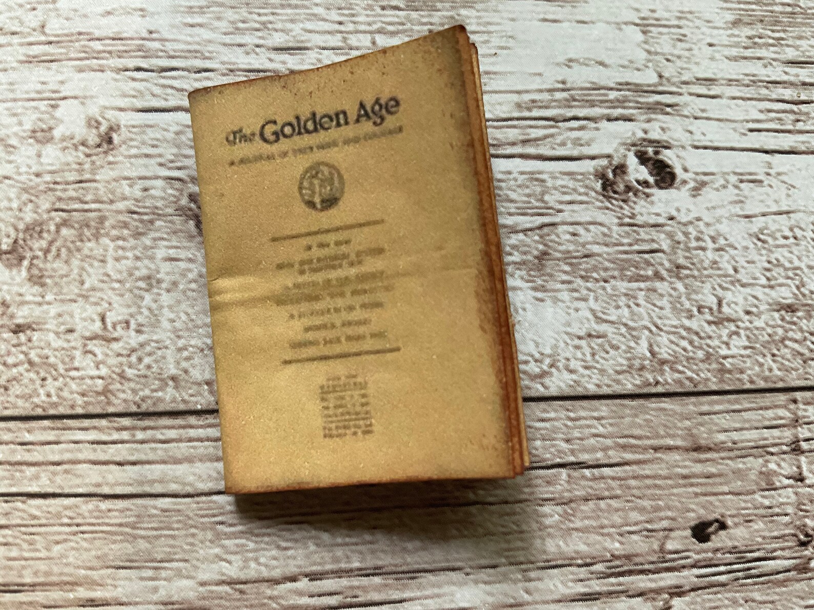 Tiny Printable Mini Golden Age Magazine Best Life Ever Jw - Etsy