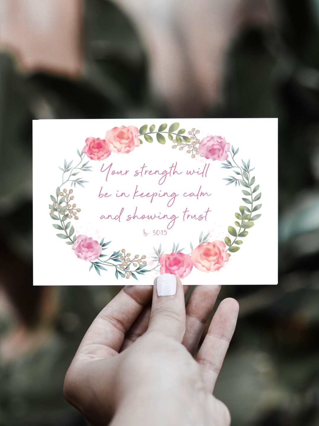Bible Verse Scripture Printable Card - Jw Postcard - Best Life Ever ...