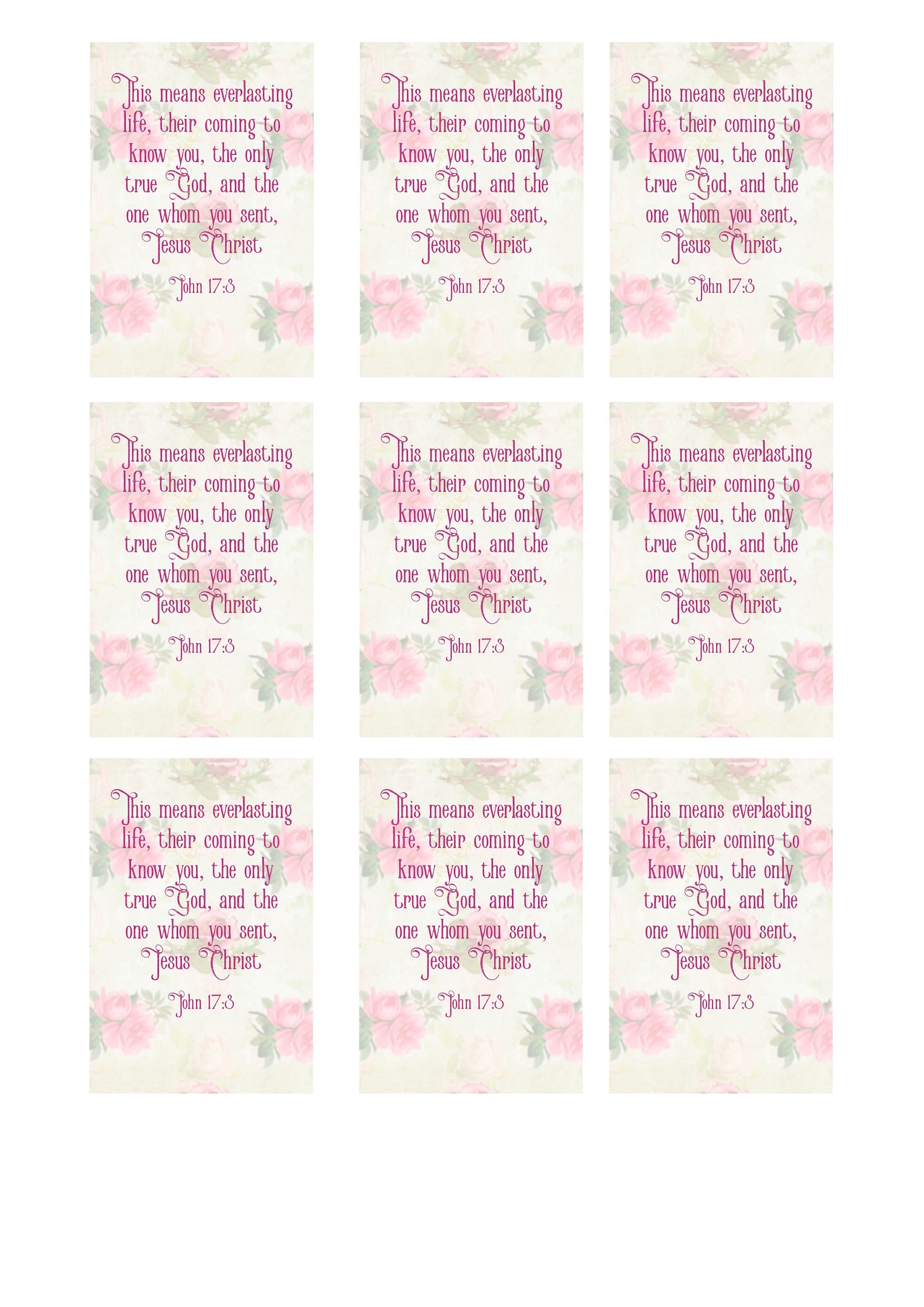 Printable Ministry Card Bible Postcard Jw Witnesses Field - Etsy