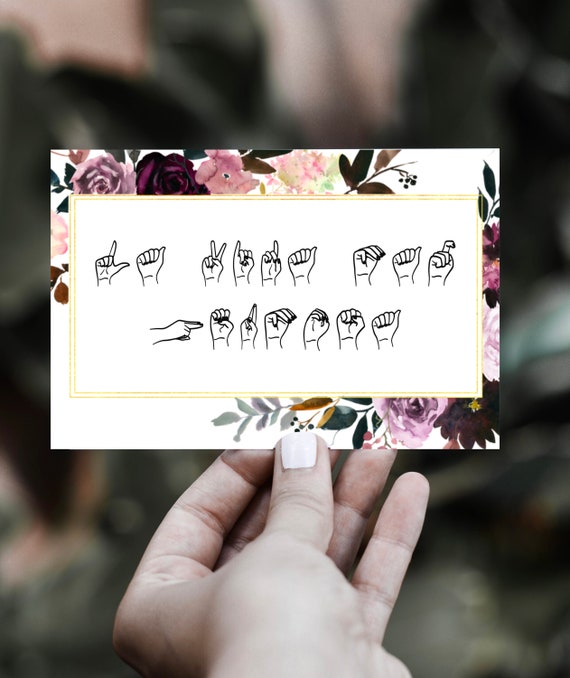 JW Espanol Sign Language Printable Card Best Life Ever - Etsy