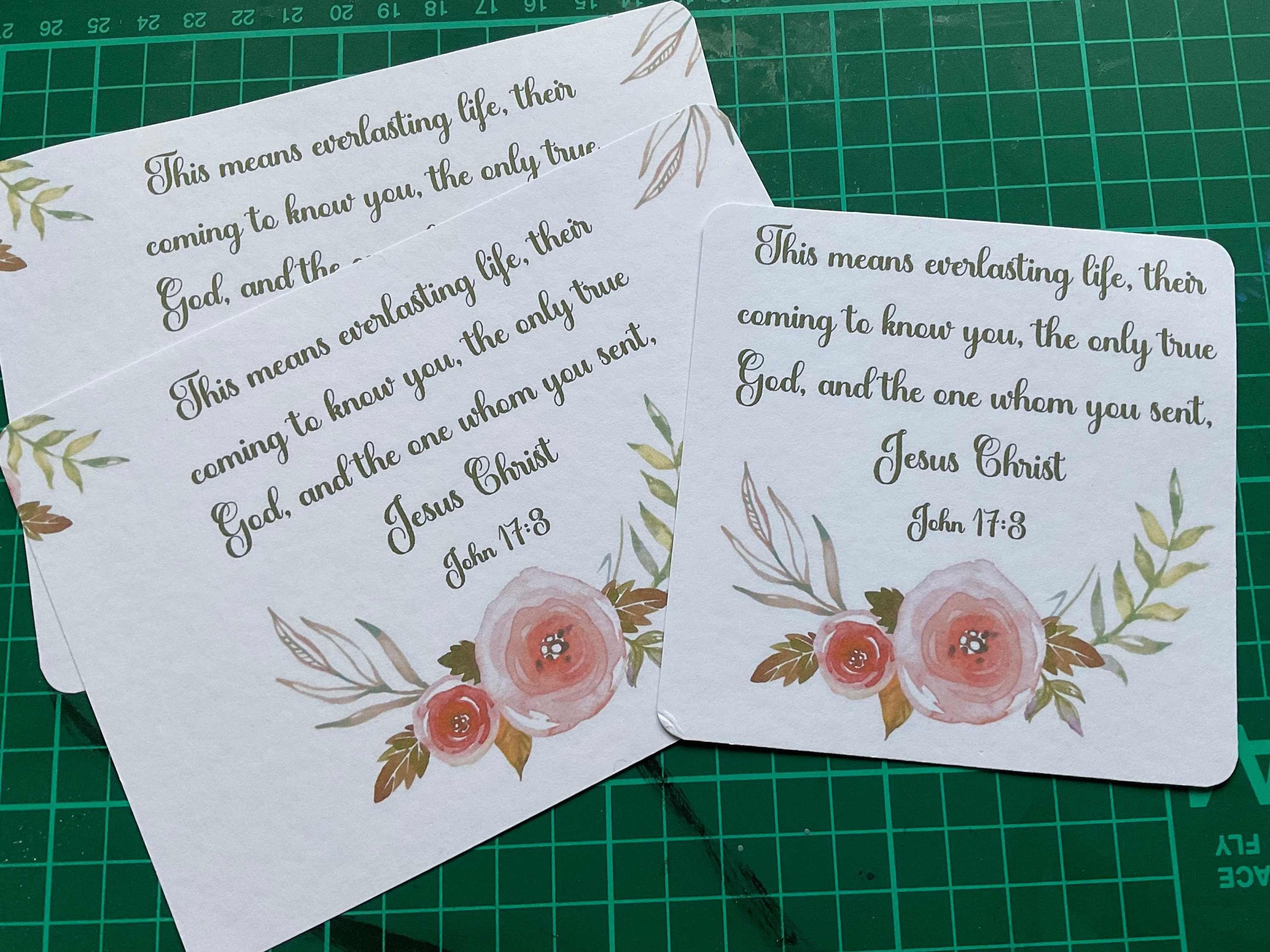 JW Scripture Verse Printable Cards - Floral Notepaper - Best Life Ever ...